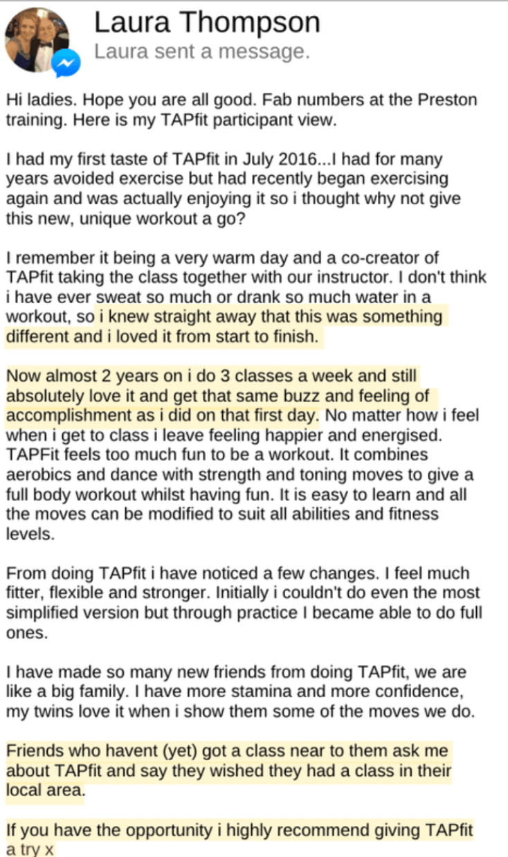 TAPfit Become An Instructor